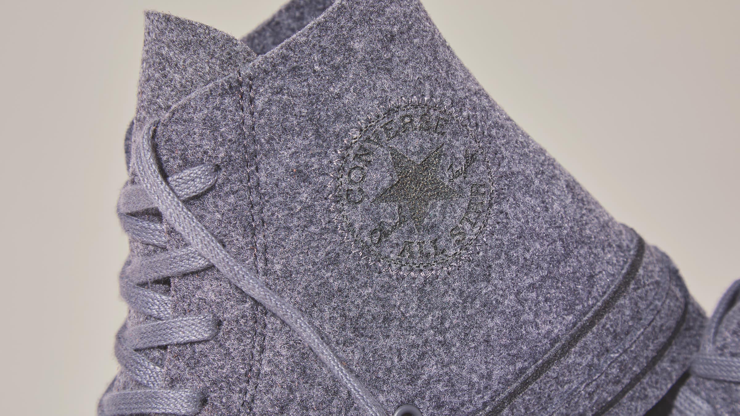 Converse X JW Anderson Felt Chuck Taylor 70's Hi (Quiet Shade & Black ...