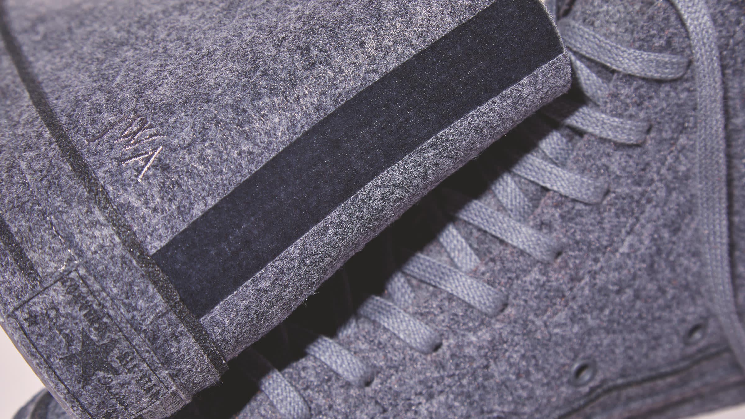 Converse X JW Anderson Felt Chuck Taylor 70's Hi (Quiet Shade & Black ...