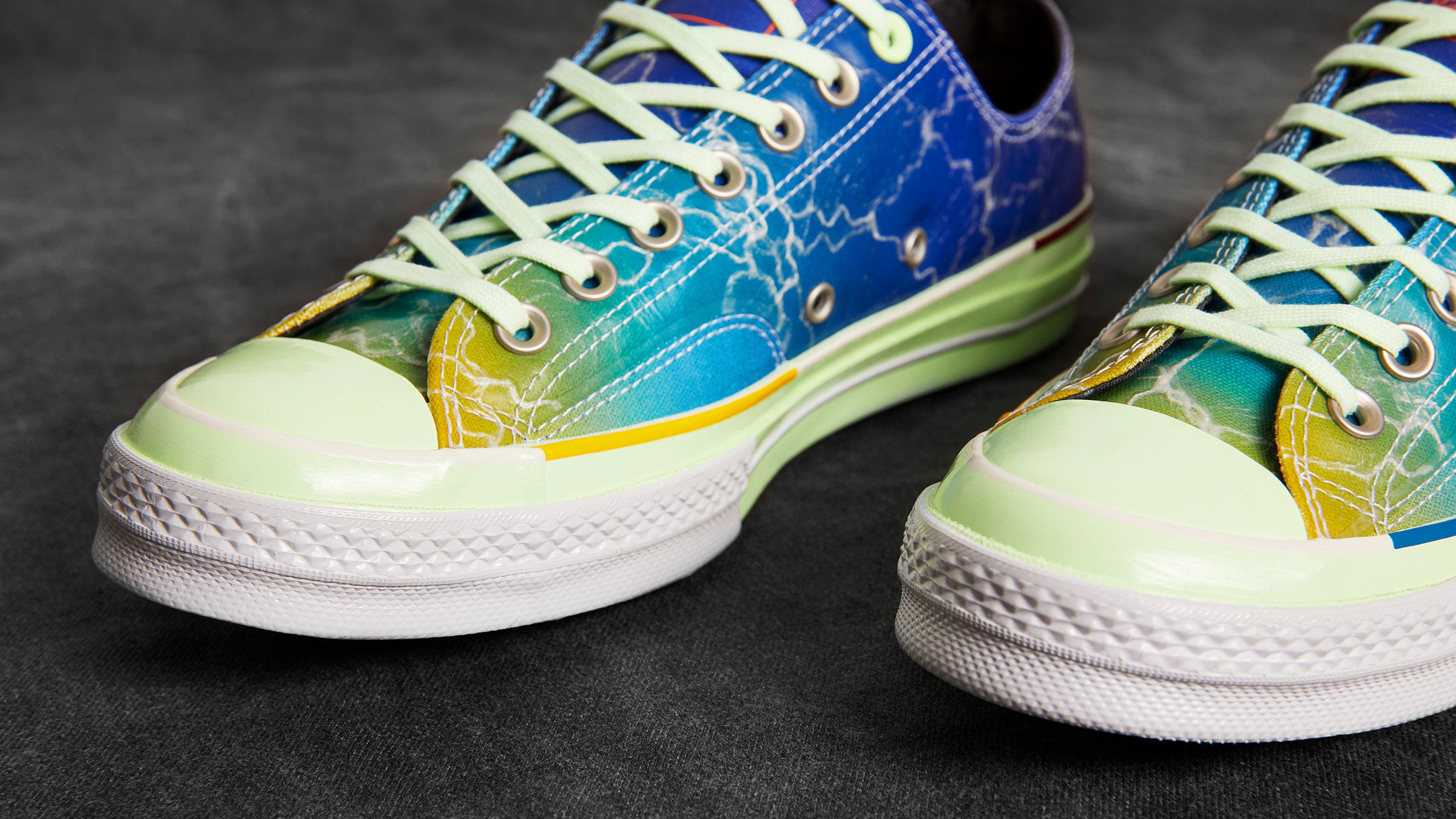 Converse x Pigalle Chuck 70 Ox (Multi, Black & Egret) | END. Launches