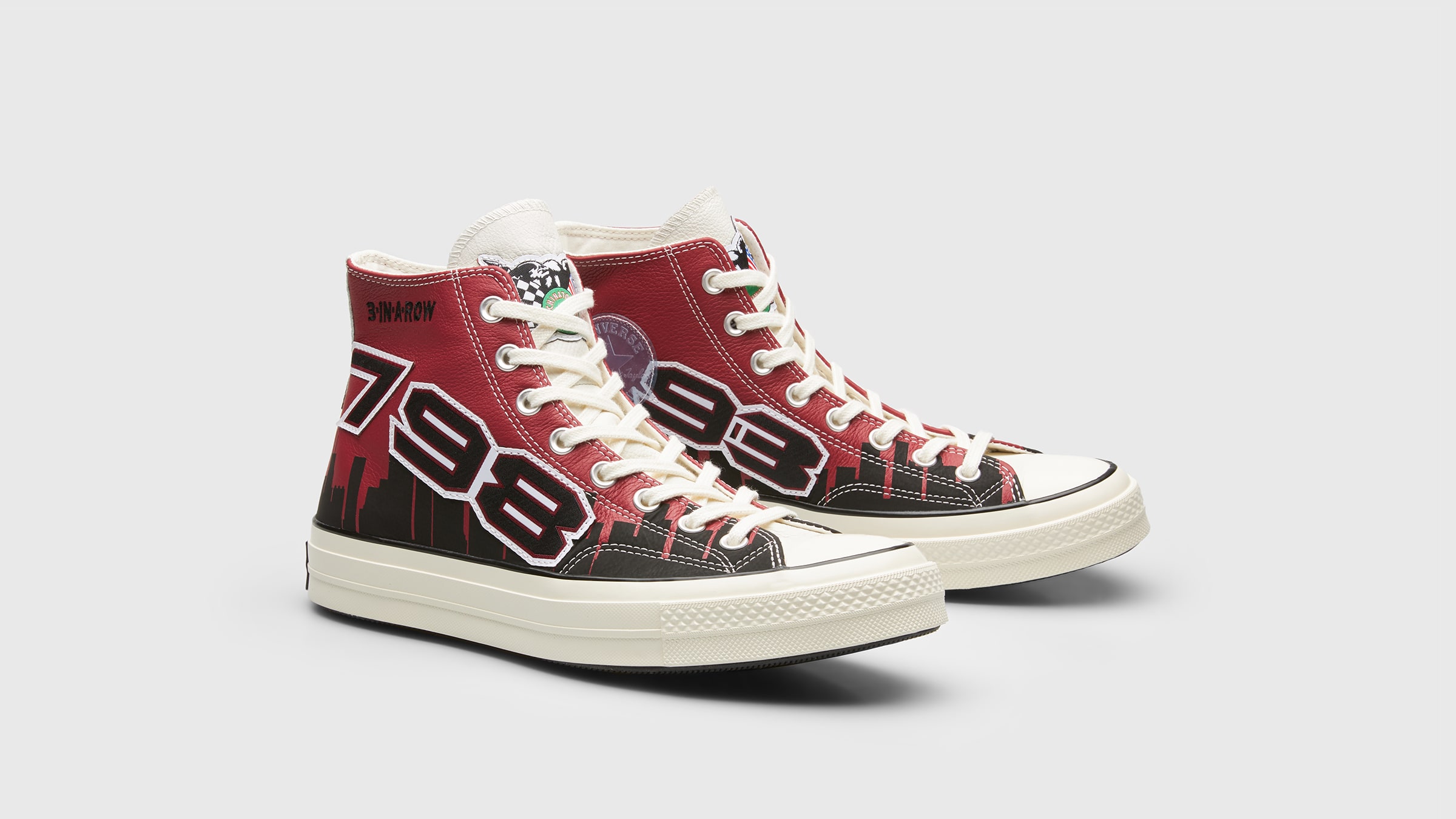Converse x Chinatown Market Chuck Taylor 1970s Hi Bulls (Gamet) | END ...
