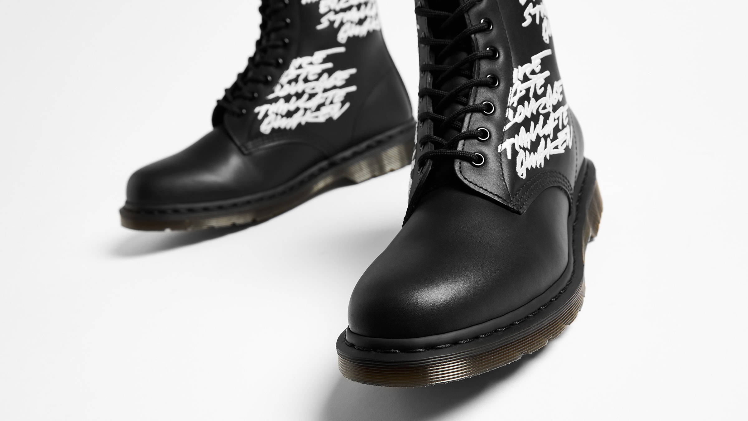 Dr. Martens x FUTURA 1460 Boot (Black) | END. Launches