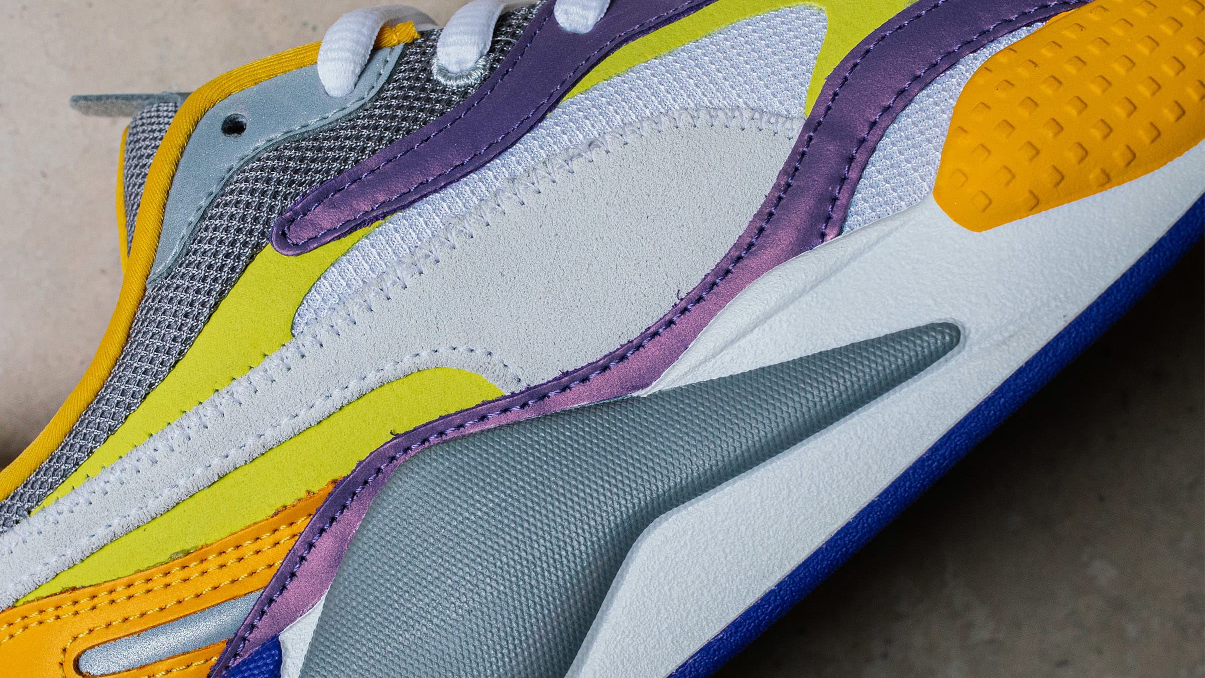 Puma RS-X³ LEVEL UP (Puma White & Lime Punch) | END. Launches