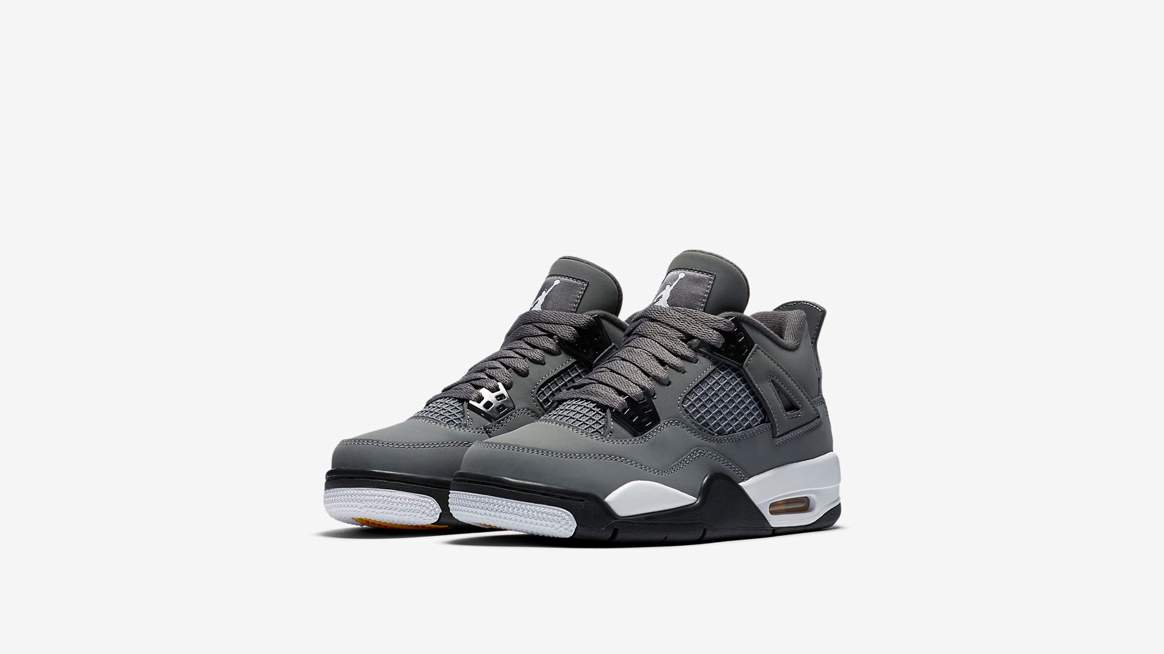 Air Jordan 4 Retro GS (Cool Grey, Chrome & Charcoal) | END. Launches