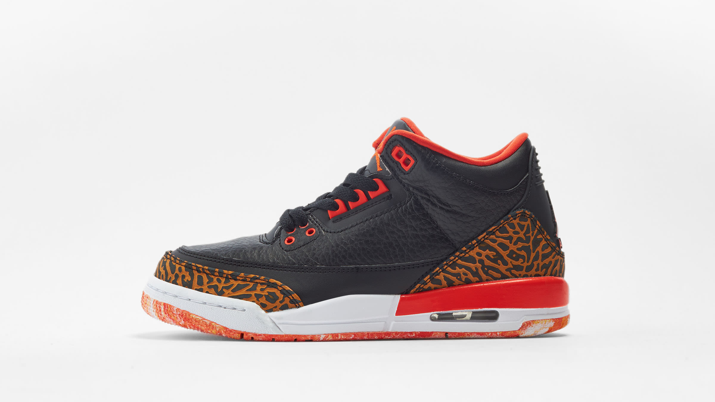 Nike Air Jordan 3 GS (Black, Team Orange & White) | END. Launches