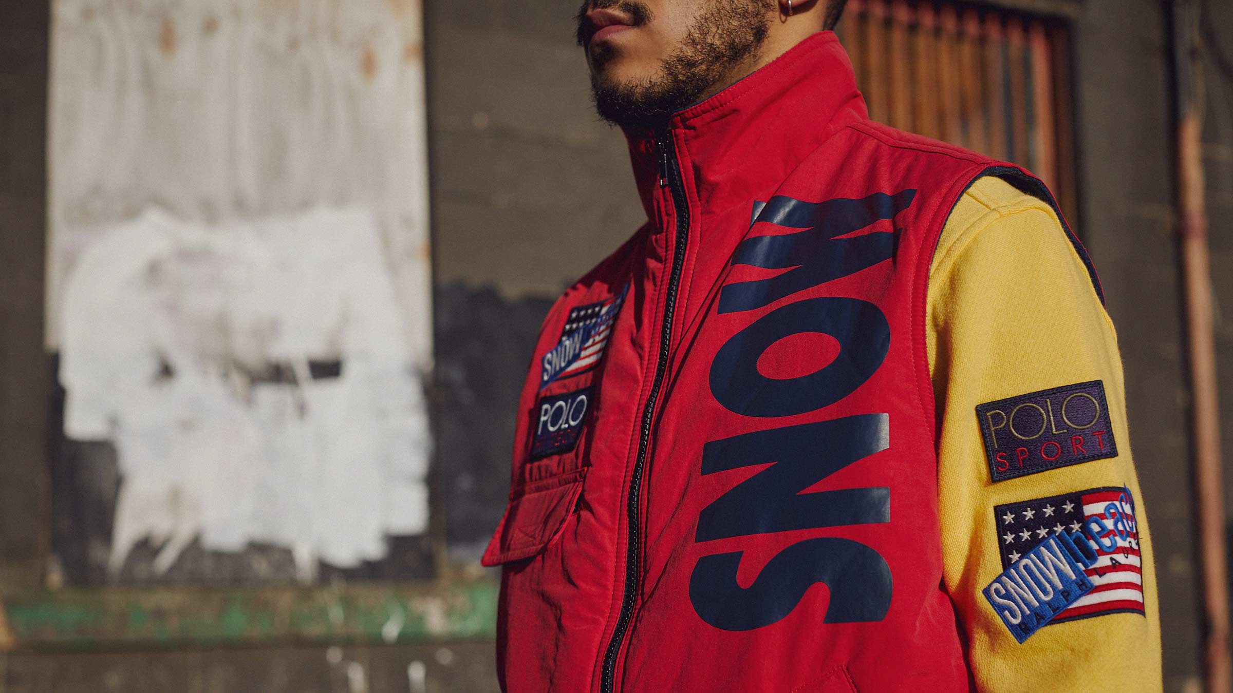 Polo Ralph Lauren Gilet 'Snow Beach' (Red) | END. Launches