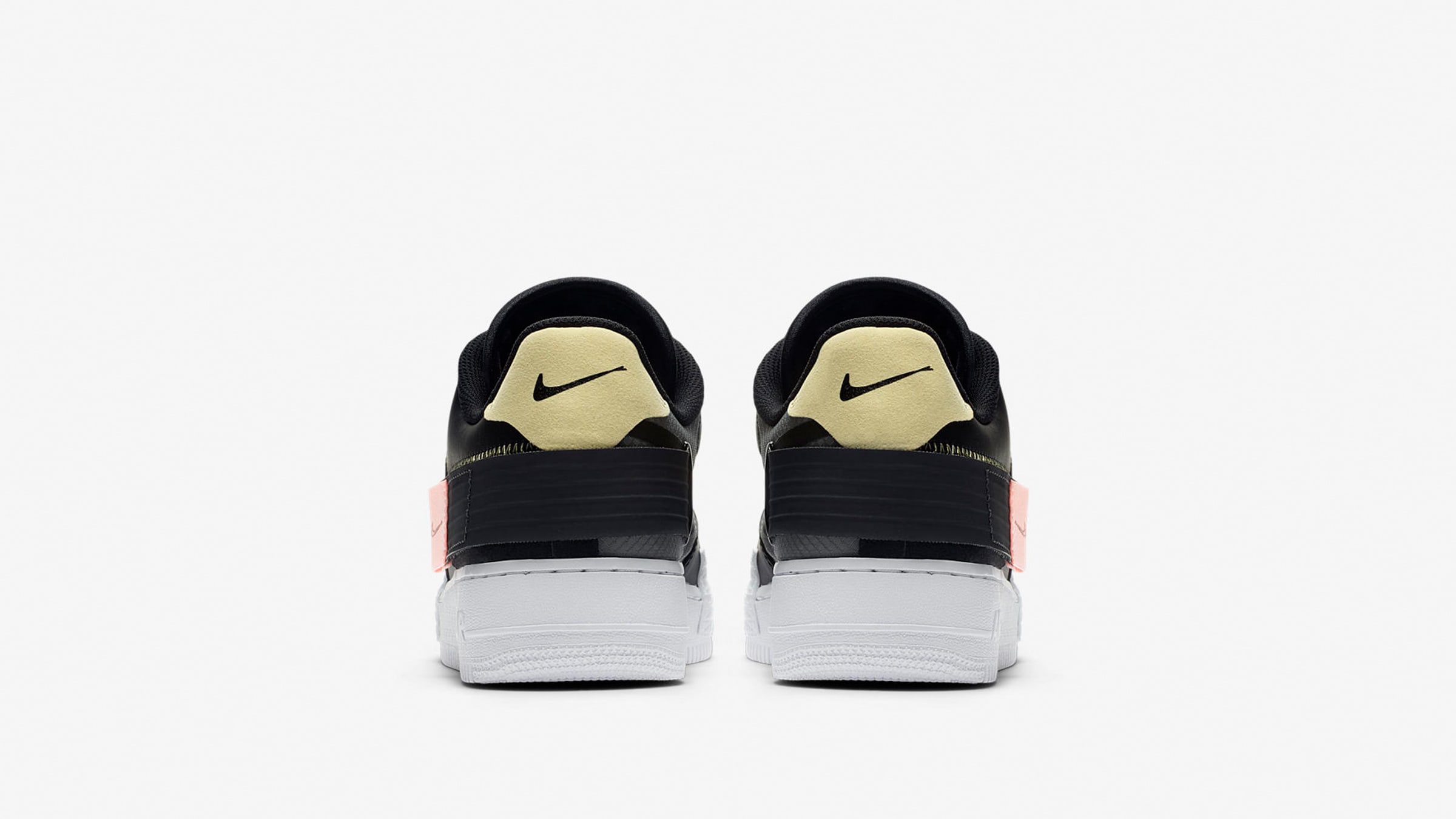 Nike Air Force 1 'Type' (Black, Anthracite & Zinnia) | END. Launches