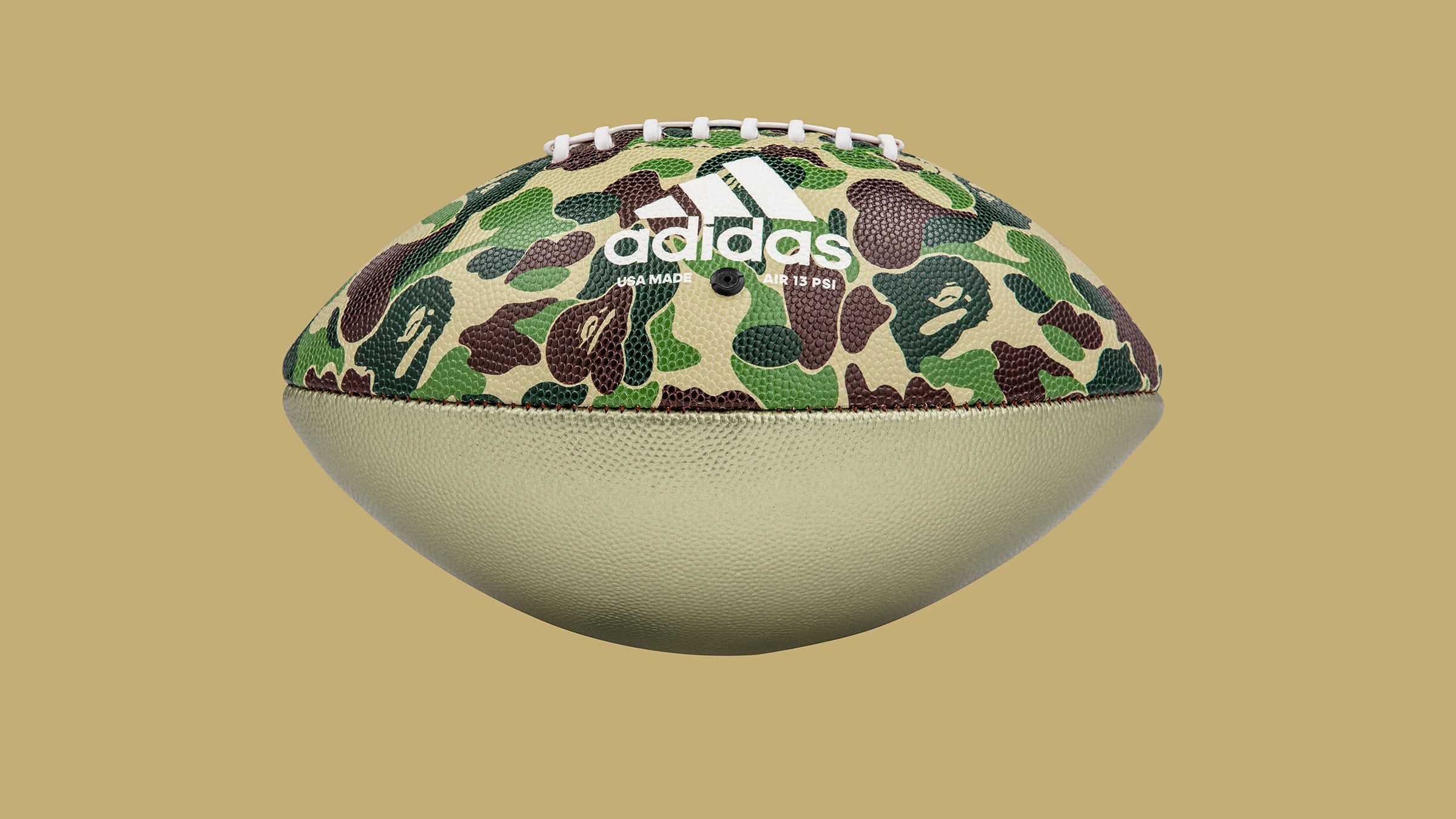 Adidas x BAPE Football (Green Camo) | END. Launches