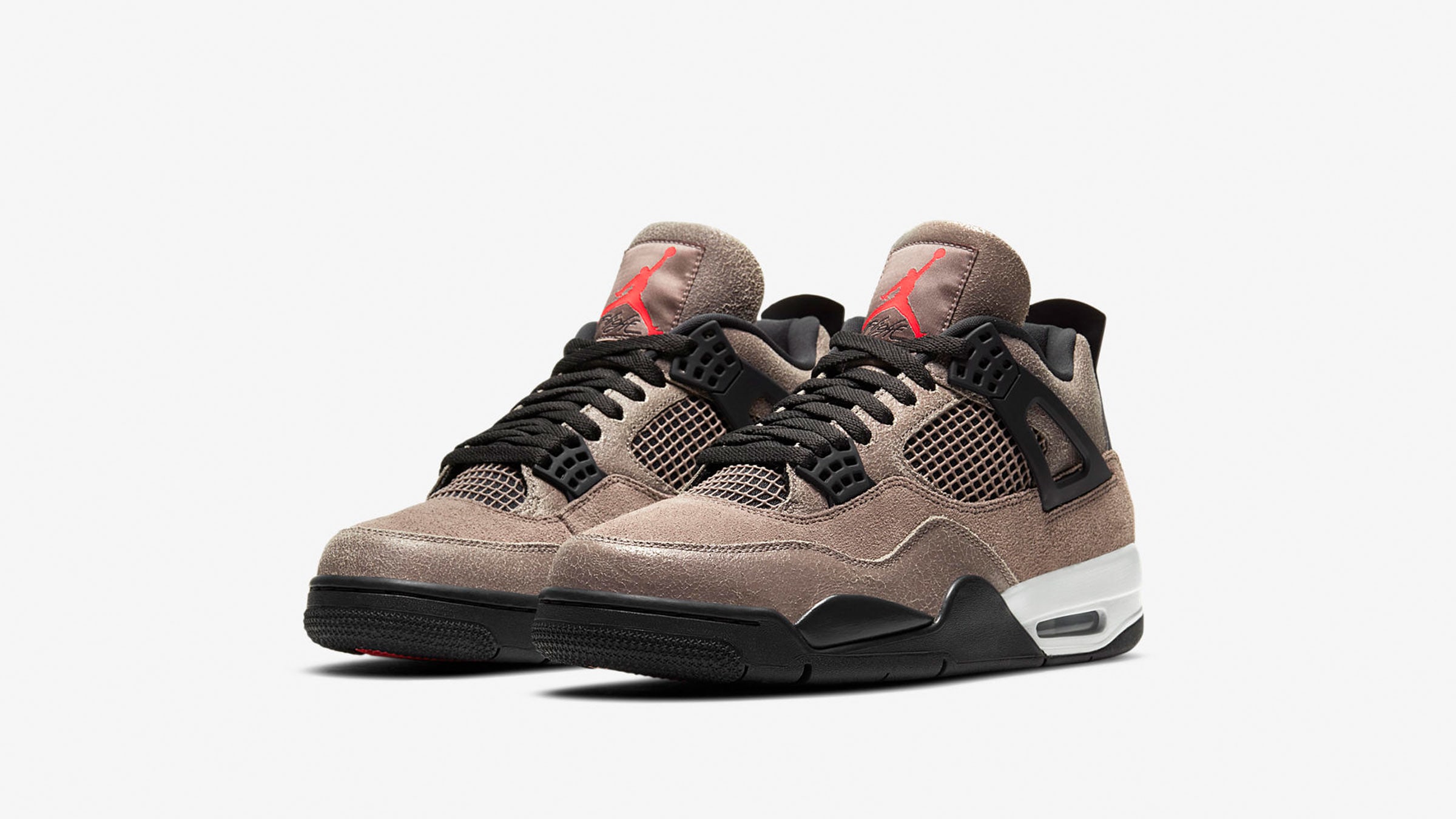 Air Jordan 4 Retro (Taupe, Infrared & Oil Grey) | END. Launches