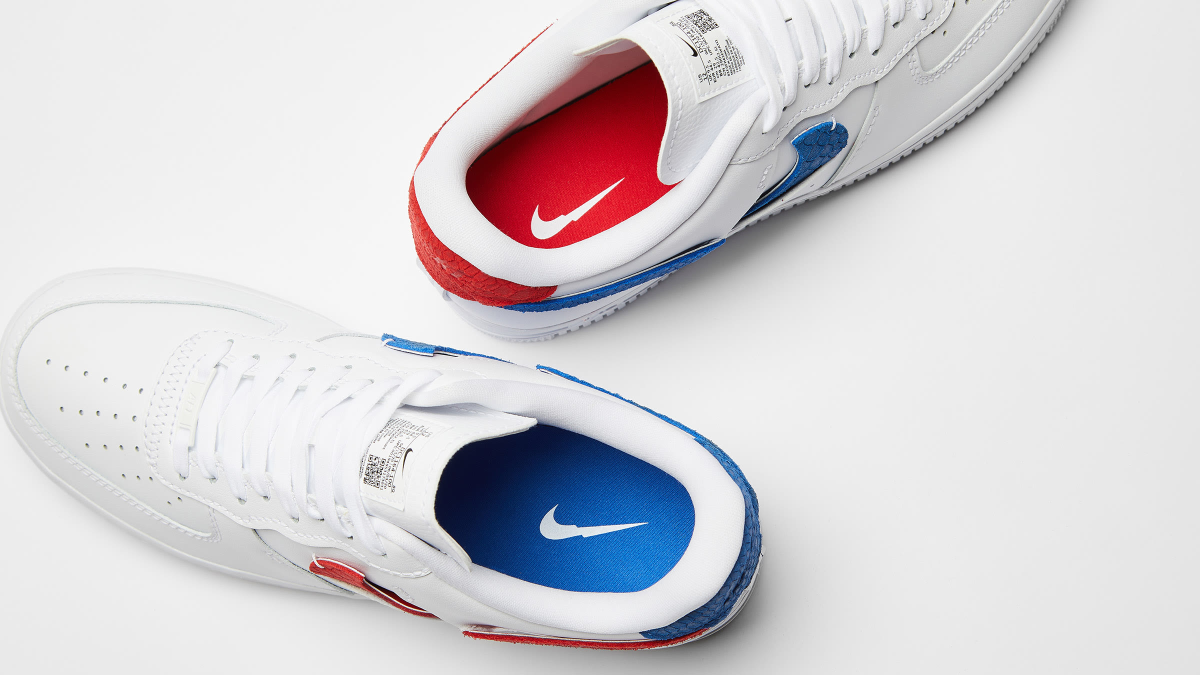 Nike Air Force 1 LXX W (White, Royal & Red) | END. Launches