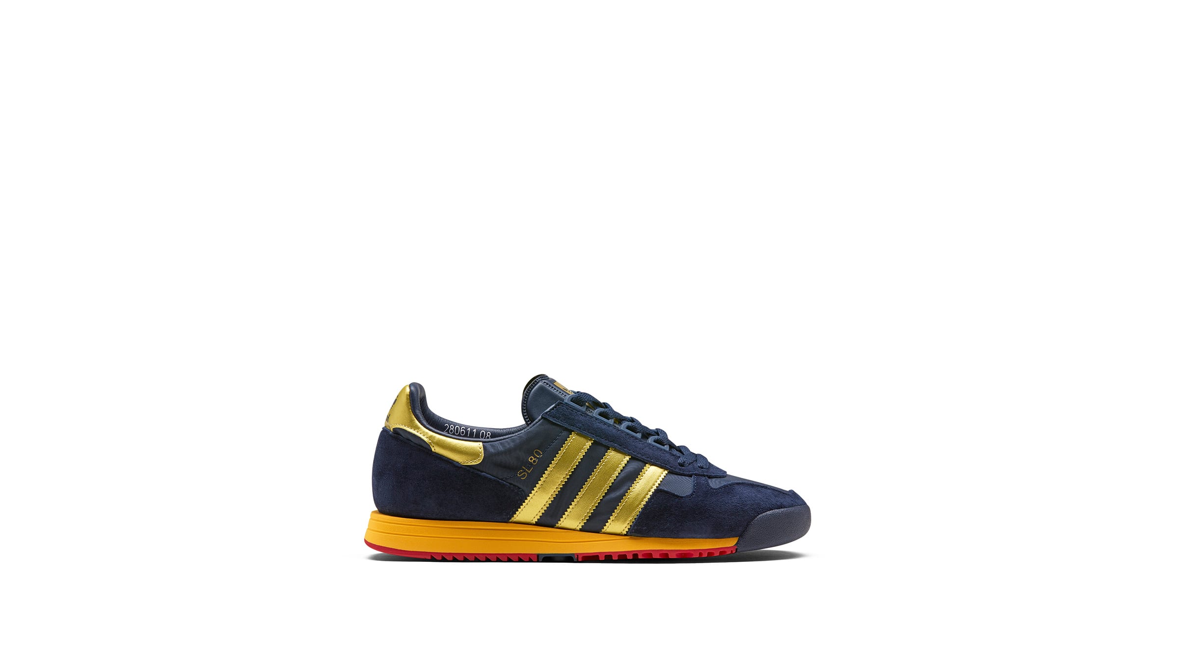 Adidas SPZL SL Runner (Navy & Scarlet) | END. Launches