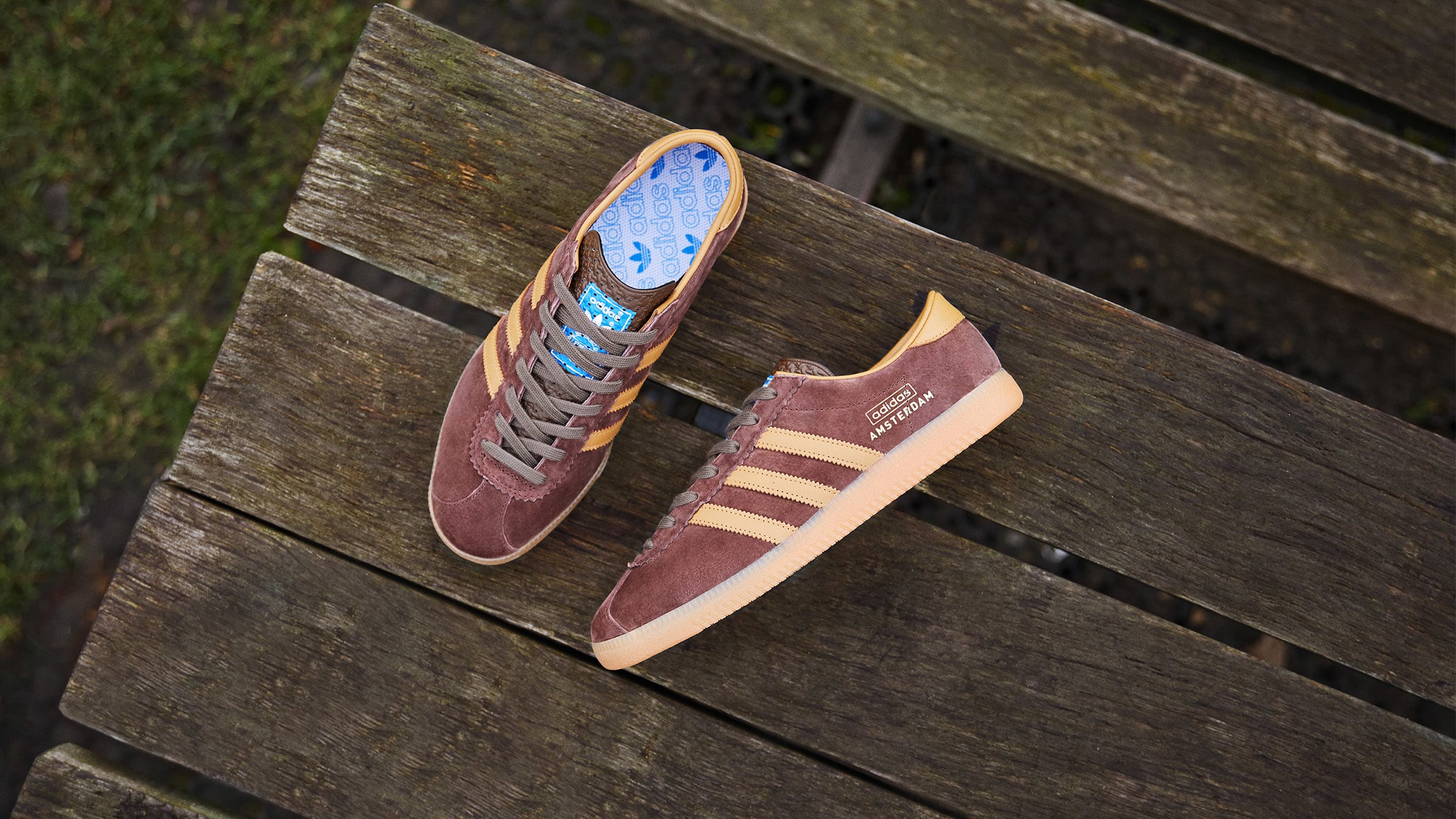 Adidas Amsterdam (Brown) | END. Launches