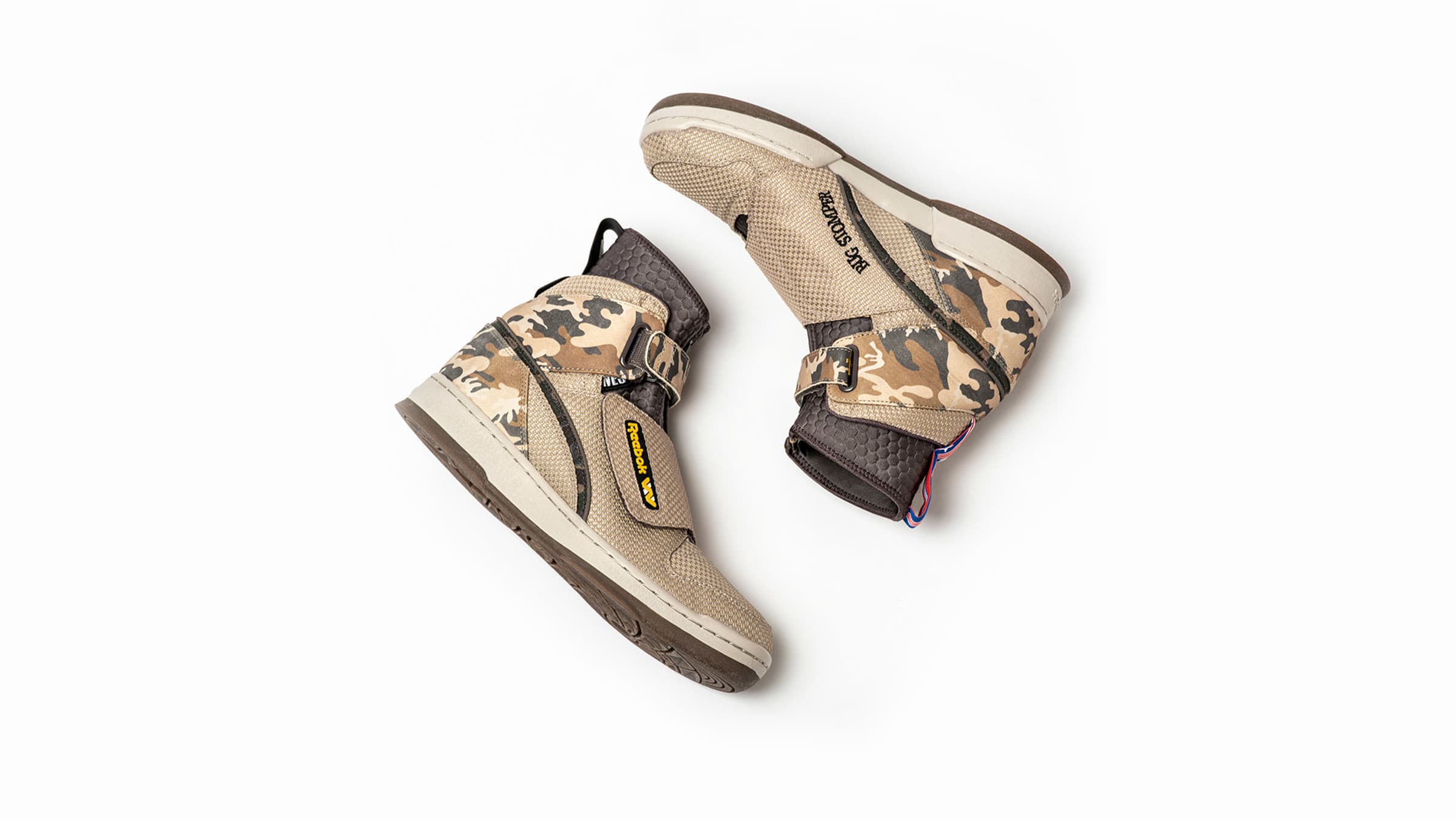 Reebok Alien U.S.C.M. Bug Stomper (Light Sand, Black & Pantone) | END ...