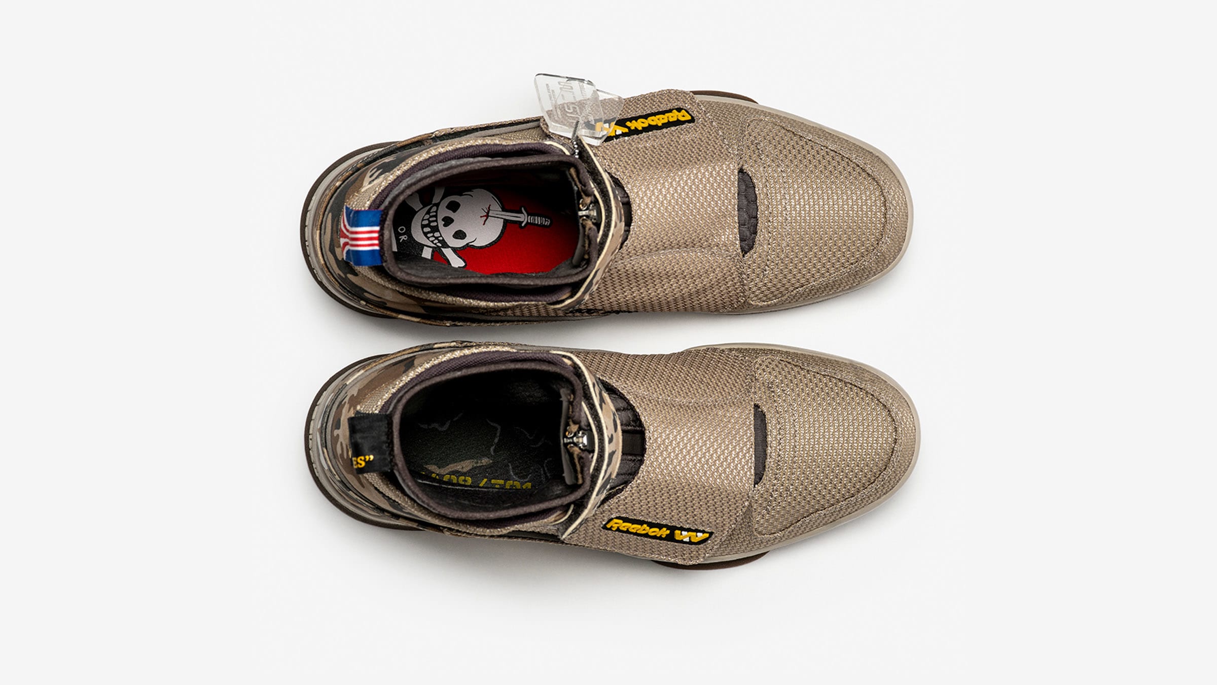 Reebok Alien U.S.C.M. Bug Stomper (Light Sand, Black & Pantone) | END ...