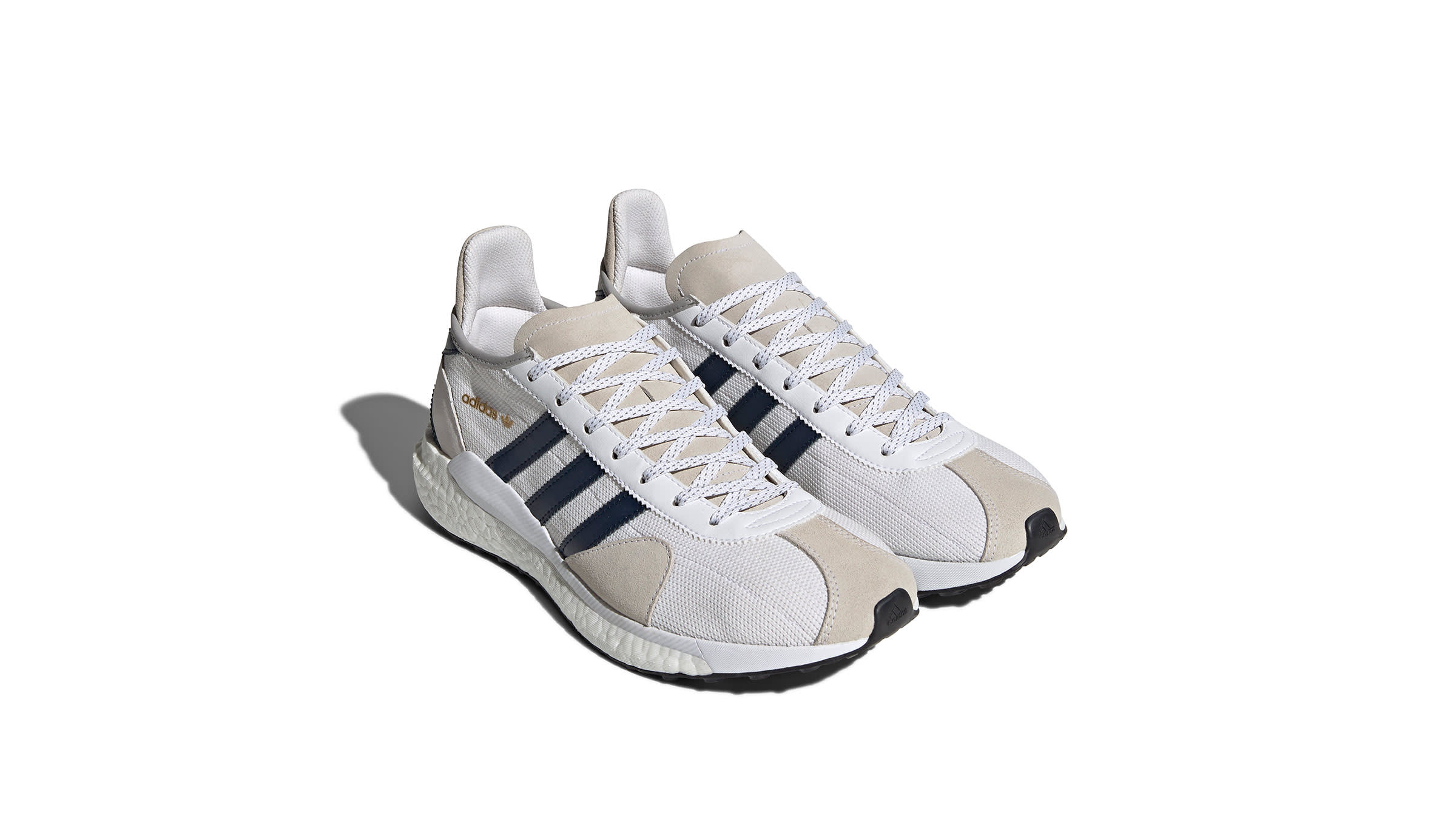 Adidas x Human Made Tokio Solar Hu (White & Navy) | END. Launches