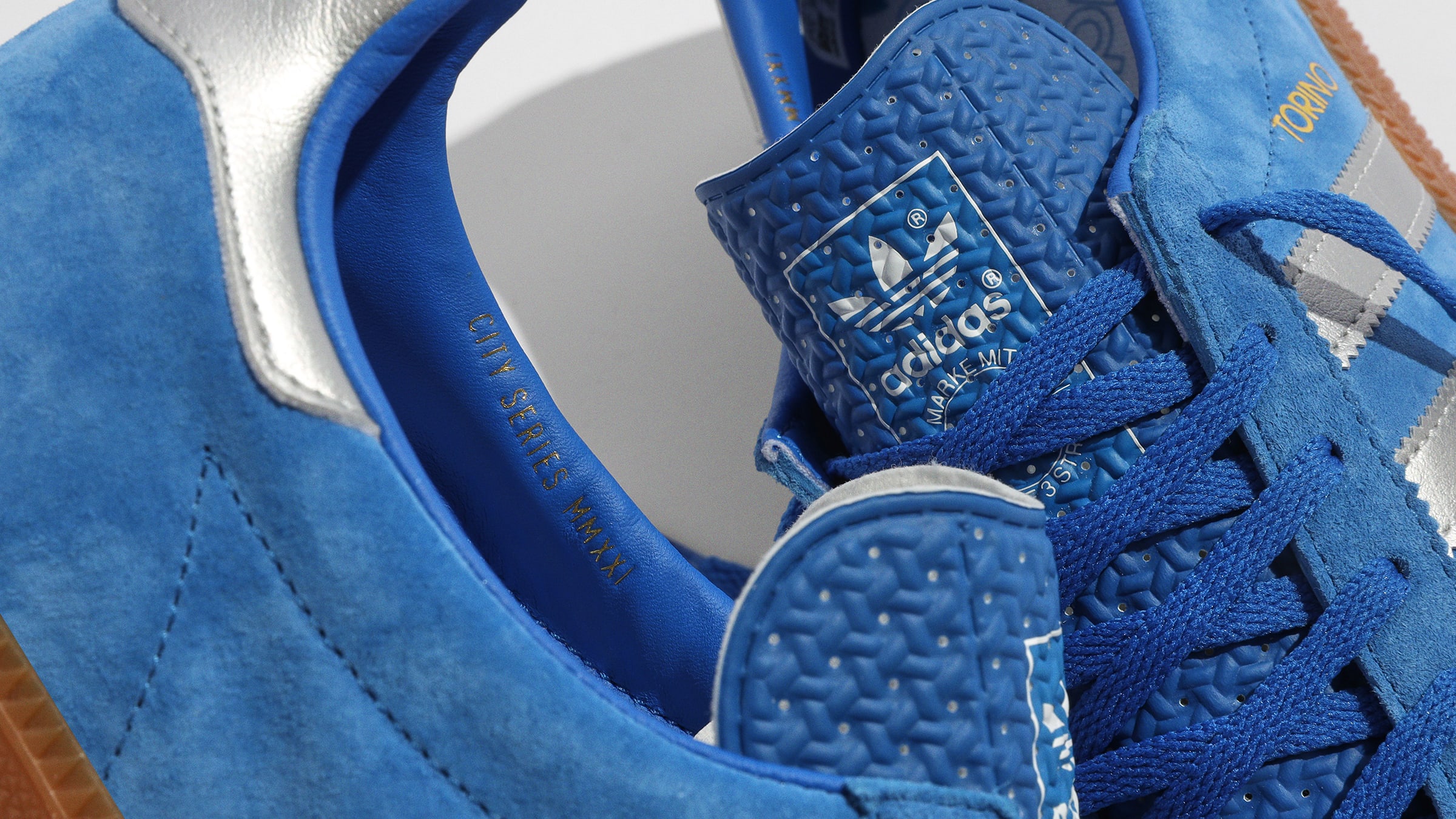 Adidas Torino (Blue, Silver & White) | END. Launches