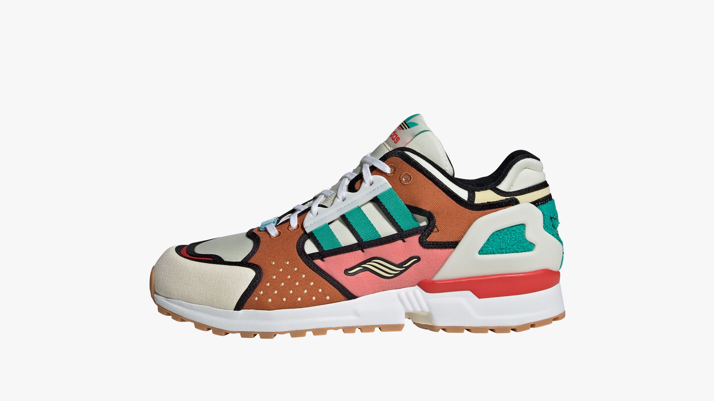 Adidas A-ZX 10,000 Krusty Burger (White) | END. Launches