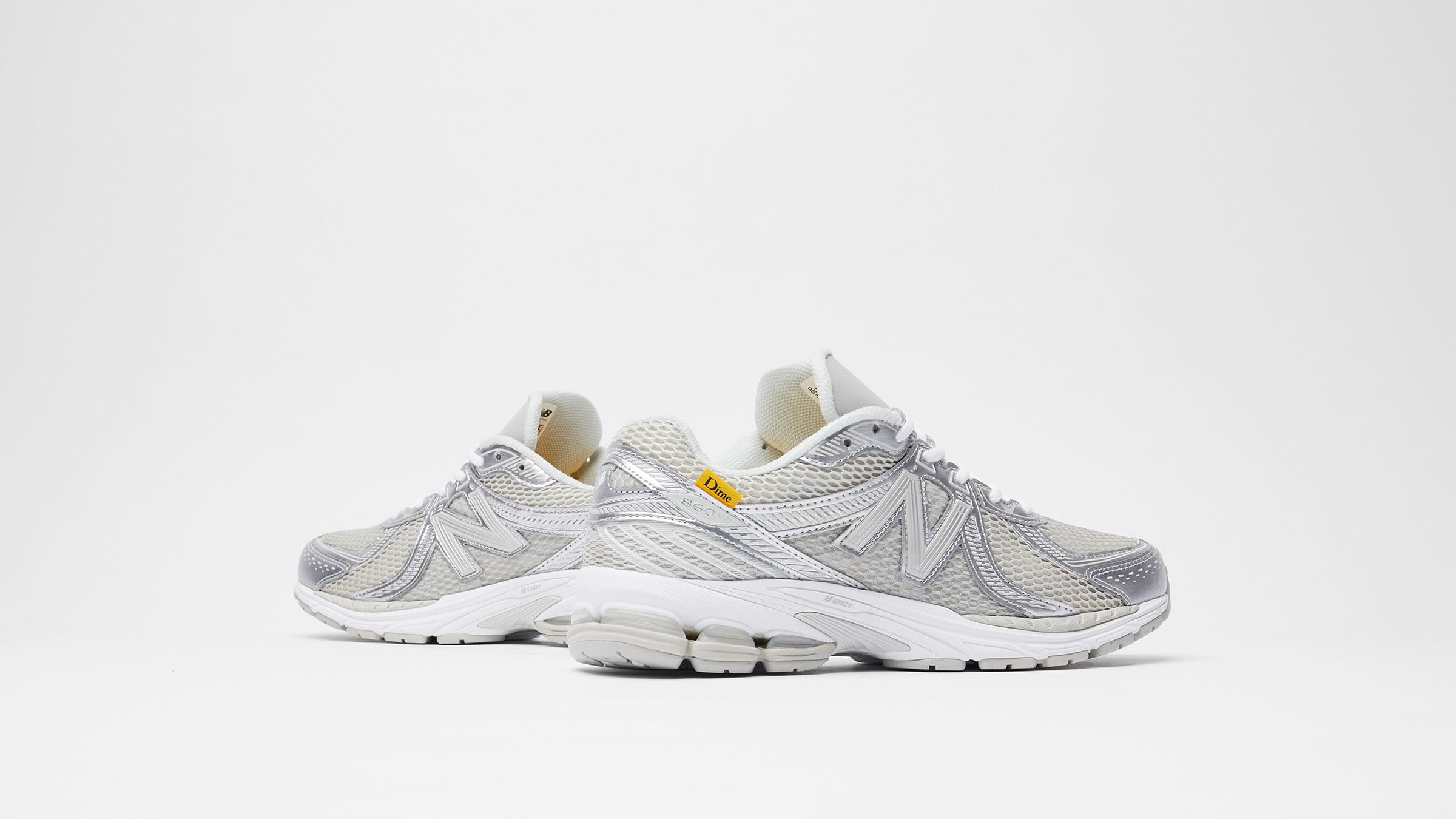 New Balance x Dime 860 v2 (Silver & White) | END. Launches