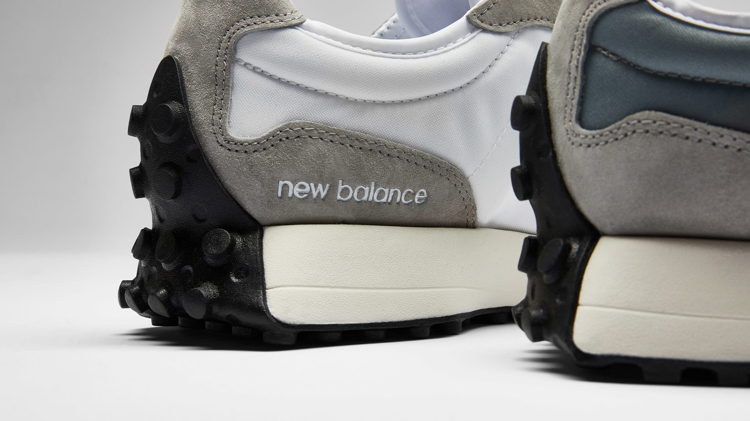 New Balance MS327LAB (Grey & White) | END. Launches