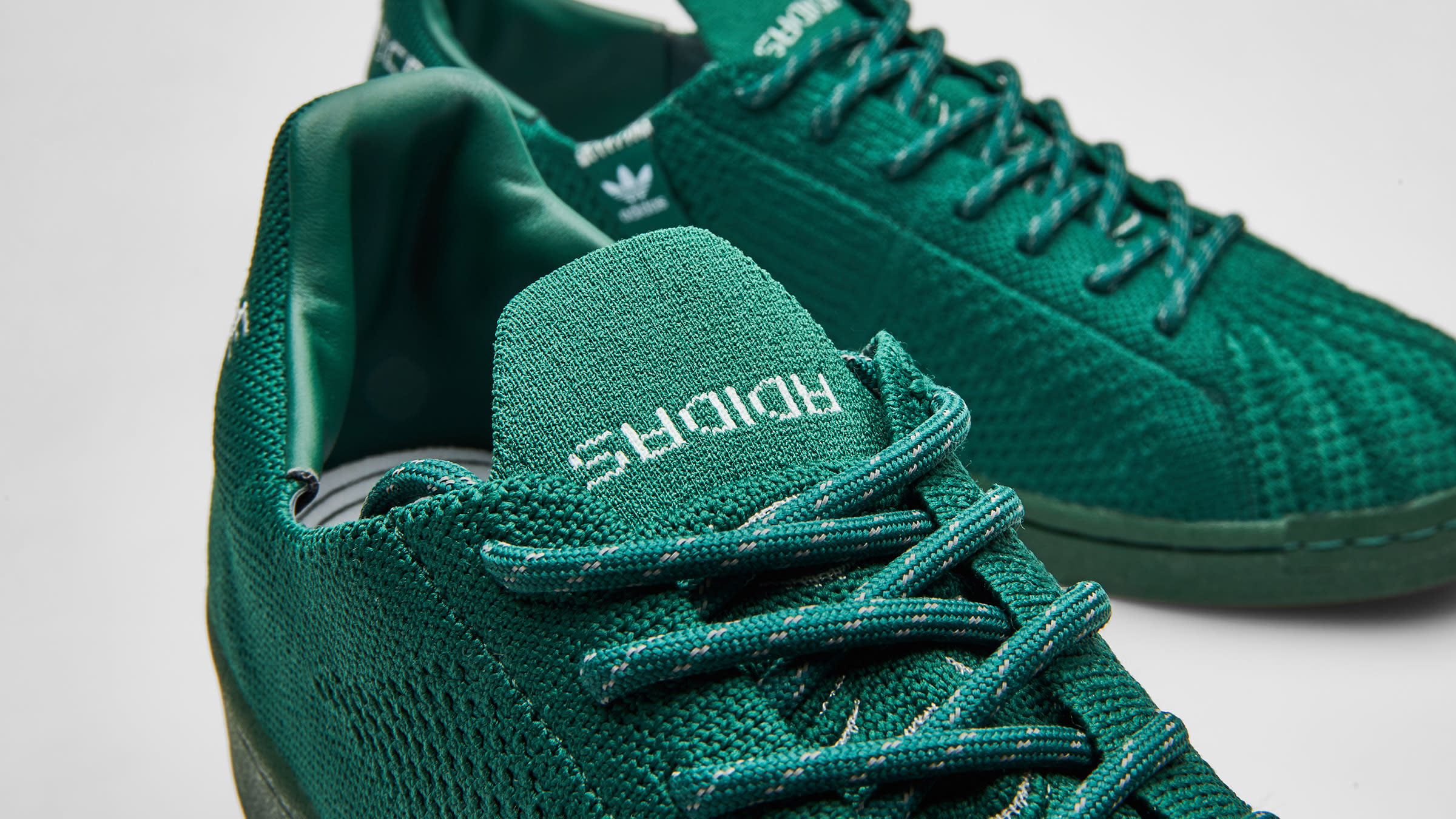 Adidas x Pharrell Williams Superstar (Dark Green & Sky Tint) | END ...