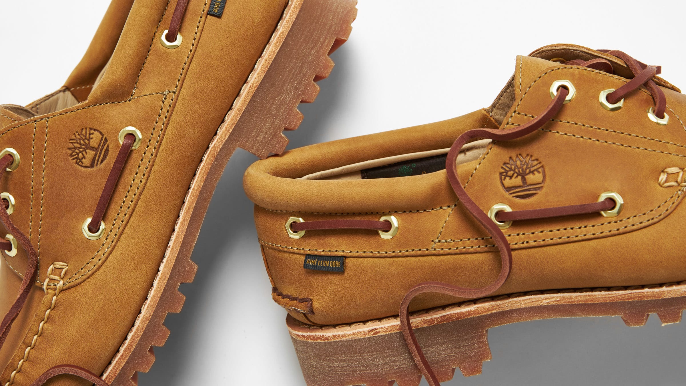 Timberland x Aimé Leon Dore 3-Eye Lug Shoe (Poseidon Wheat) | END. Launches