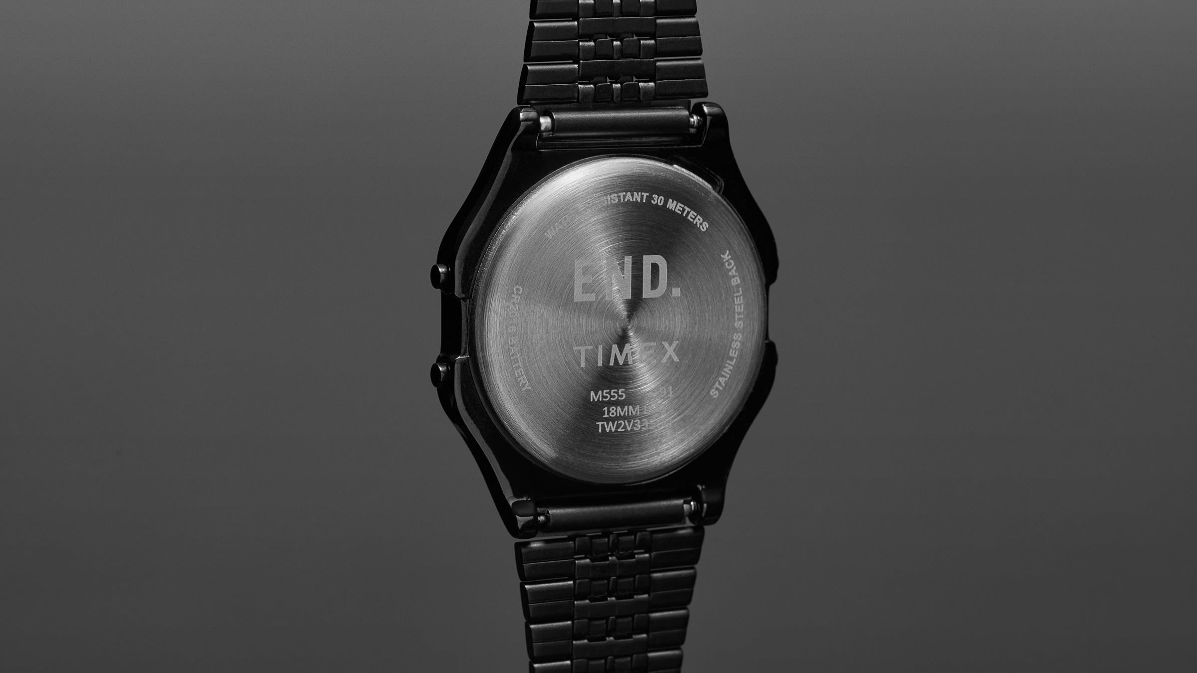 END. x Timex T80 'Everyday' (Black) | END. Launches