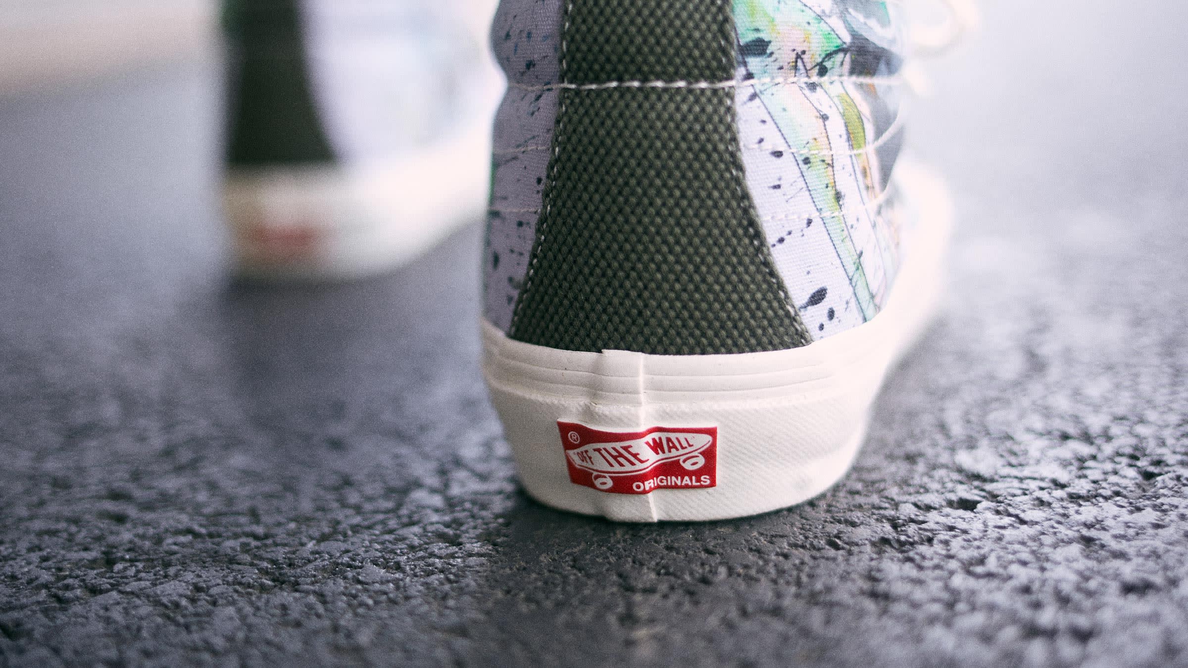 Vans Vault x Ralph Steadman Frog OG Style 138 LX (Olive & White) | END ...