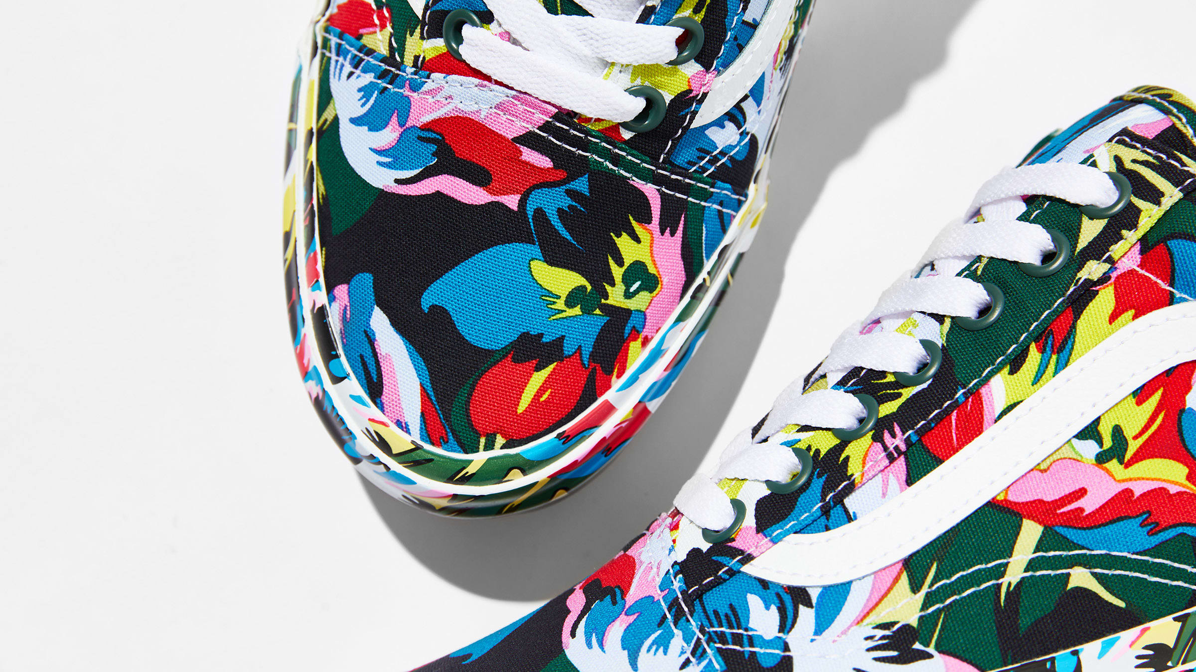 Vans Vault x Kenzo OG Old Skool LX (Floral Green & True White) | END ...