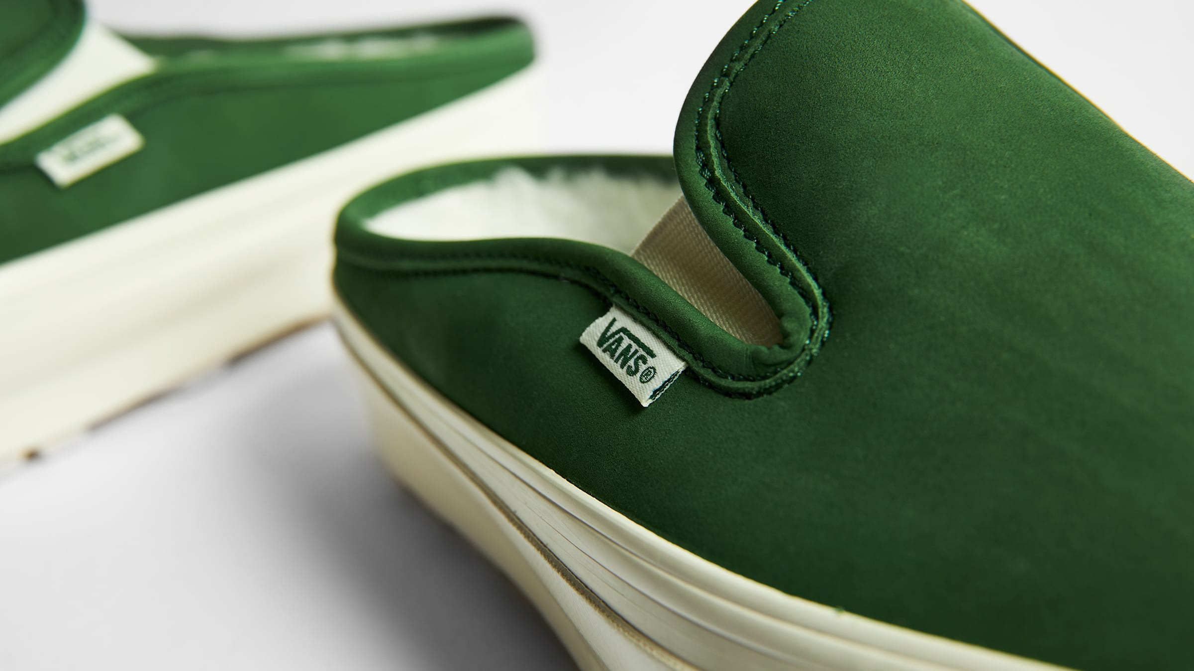Vans Vault x Museum of Peace & Quiet OG Mule LX (Green & Marshmallow ...