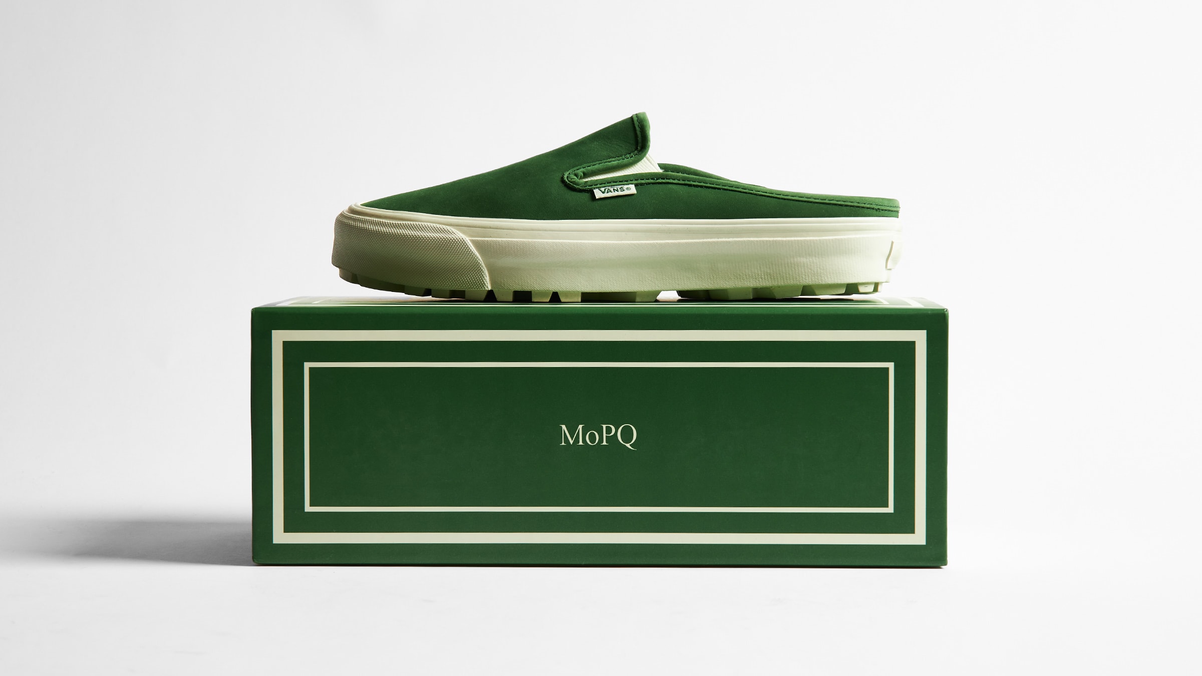Vans Vault x Museum of Peace & Quiet OG Mule LX (Green & Marshmallow ...